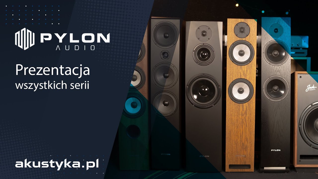 Pylon Audio - Wszystkie serie kolumn pasywnych + odsłuch - YouTube