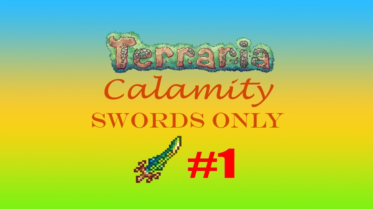 Zerando Terraria Calamity só usando ESPADAS - Terraria Calamity Swords ...