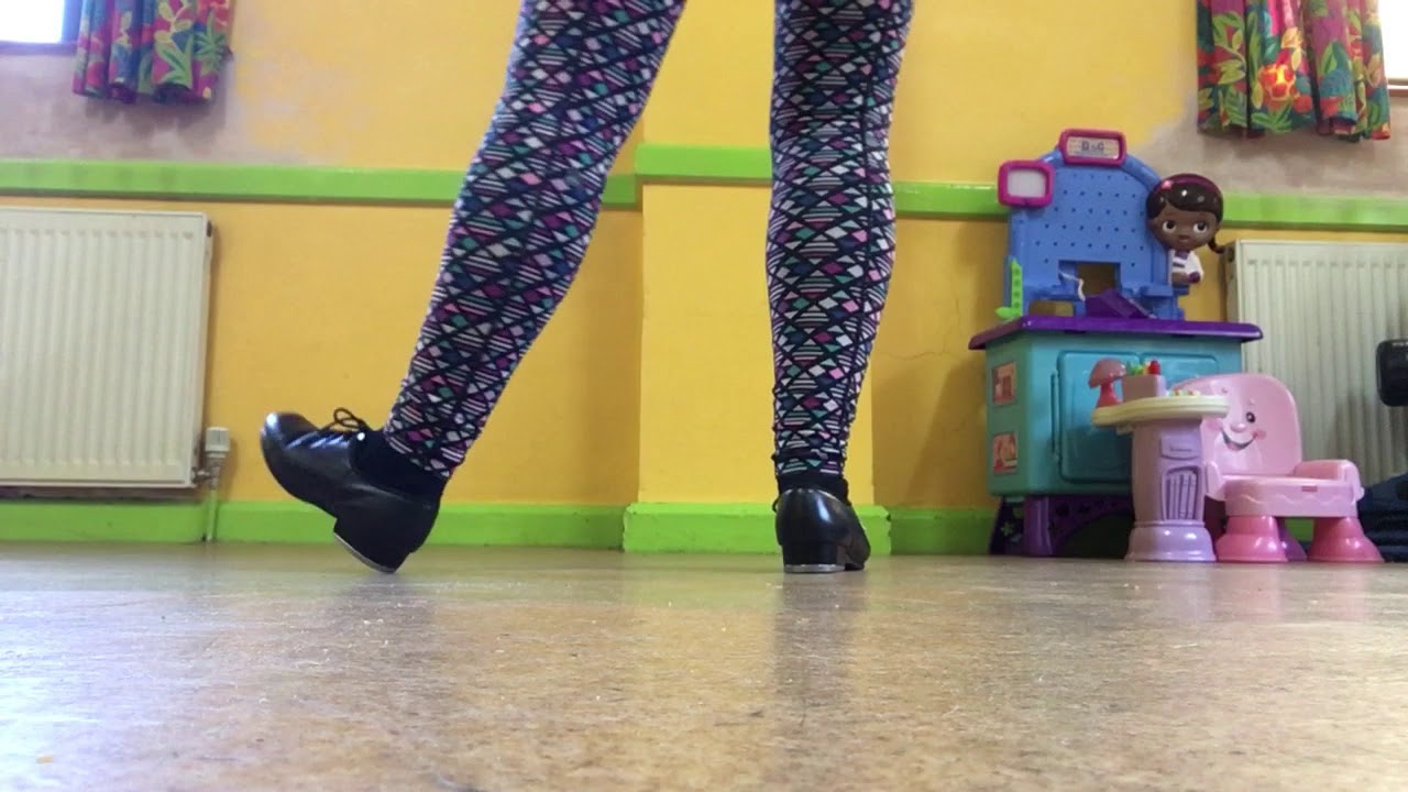 Learn to Tap: tap step, heel heel, pick up, heel toe heel - YouTube
