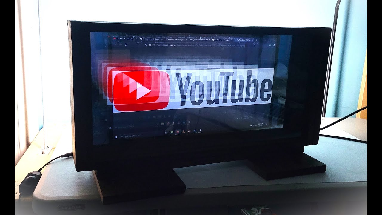 I Made A Real Infinity Monitor - YouTube