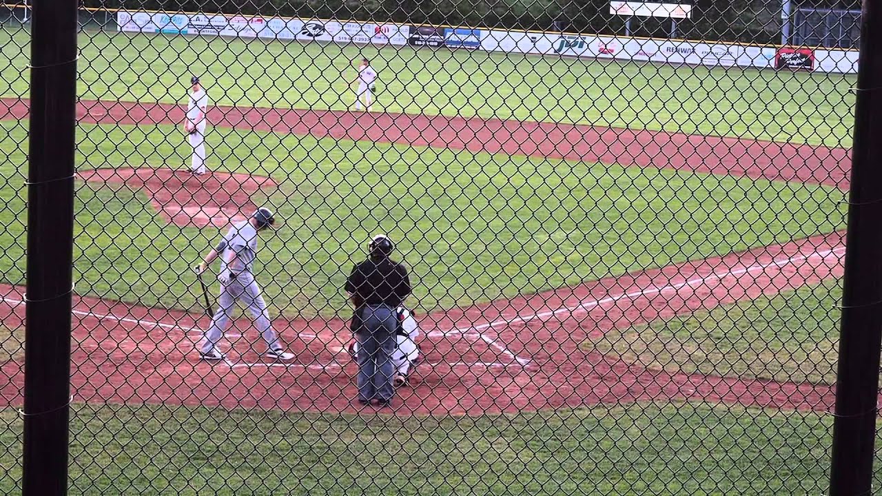 Graham Tebbit - June 9, 2014 - Brantford vs London - 2nd inning - YouTube