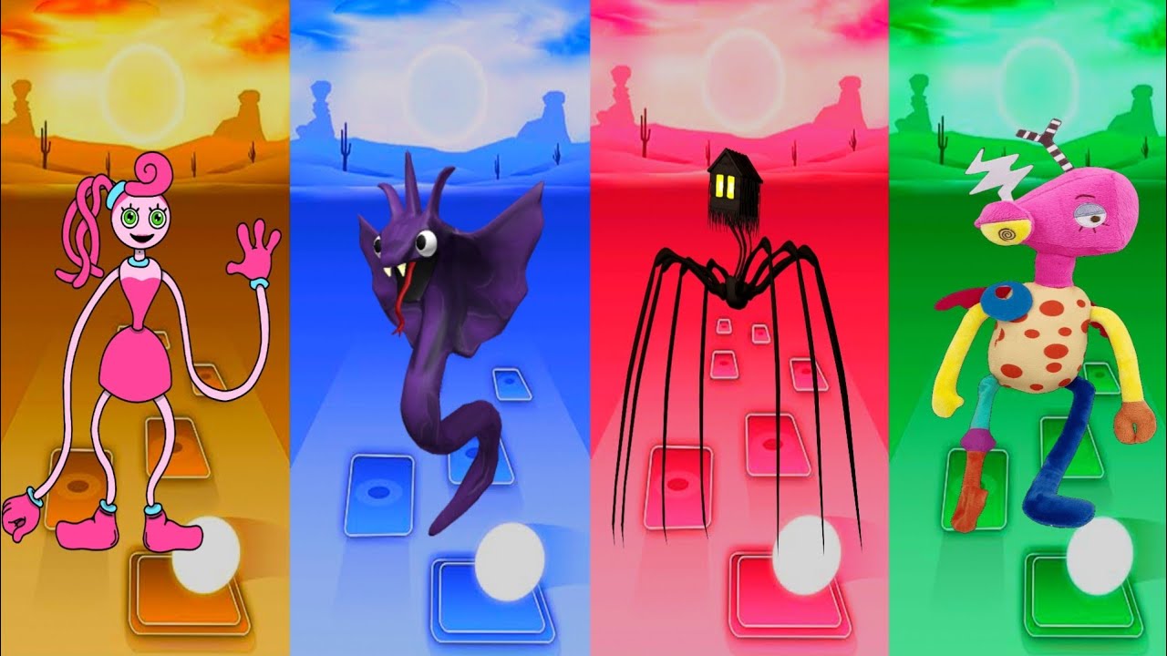 Poppy Playtime Toons🆚SILENT STEVE🆚House Head🆚Zooble👑Who is best?? - YouTube