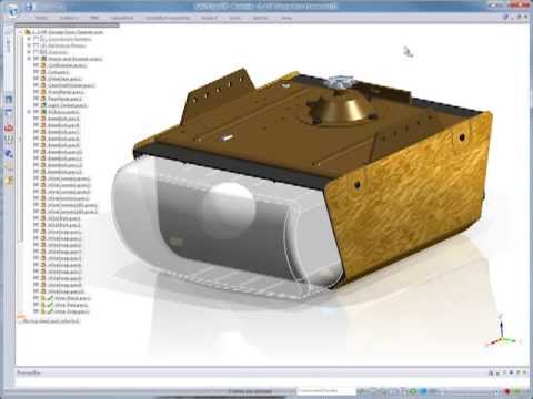 Solid Edge ST6 - Design Simulation - YouTube