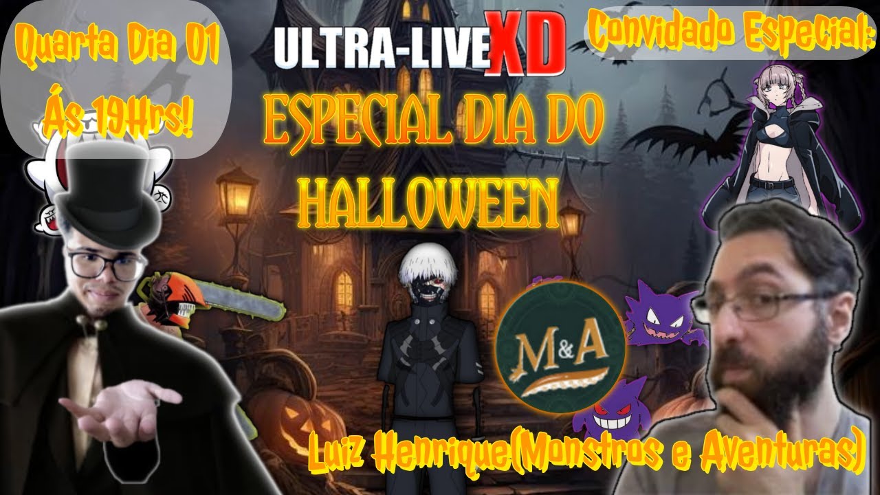 Ultra-Live XD Especial - Dia do Halloween 🎃👻 - YouTube
