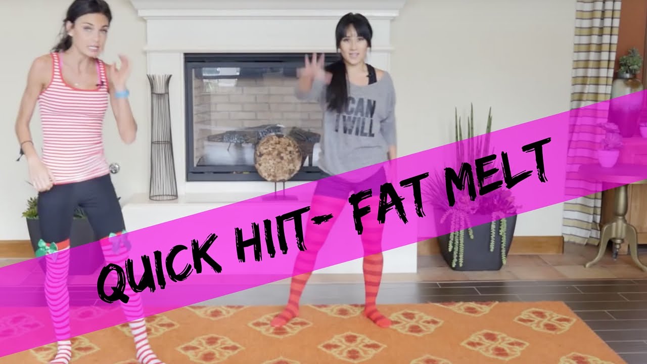 Quick HIIT Melt Fat Burning Workout - YouTube