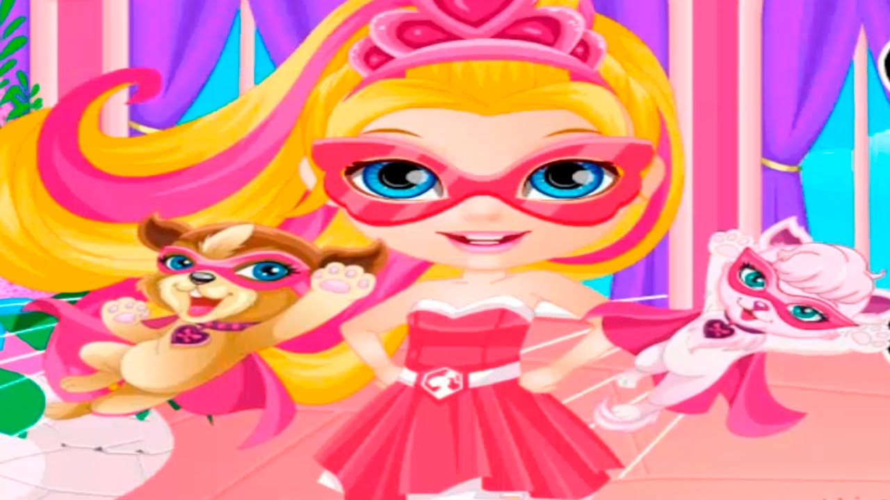 BARBIE - Baby Barbie in Princess Power | English Episode Full Game ...