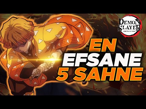 Demon Slayer En Efsane 5 Sahne (Sadece 1. Sezon)- Kimetsu no Yaiba Anime Türkçe Altyazı