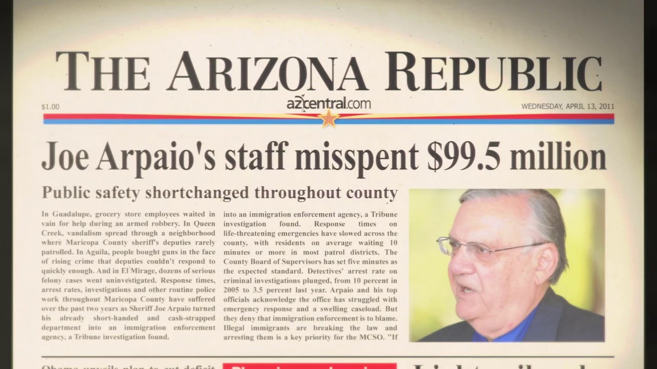 Dan Saban for Sheriff of Maricopa County Sheriff 2016... Clip from ...