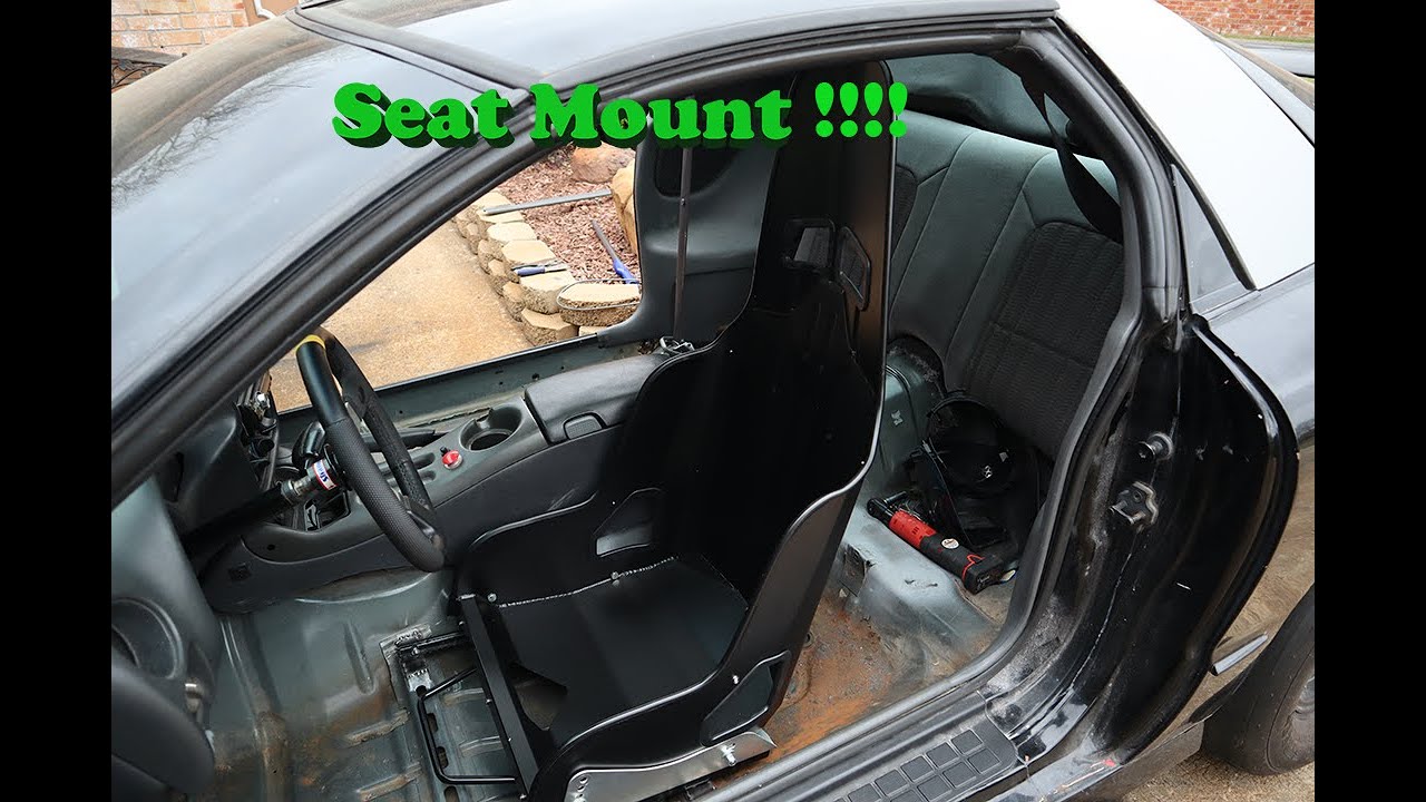 F body Aluminum seat install " How to" - YouTube