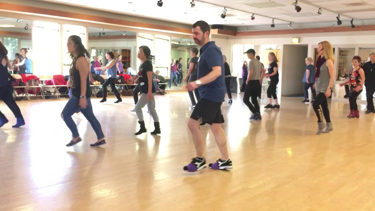 California line dance - YouTube