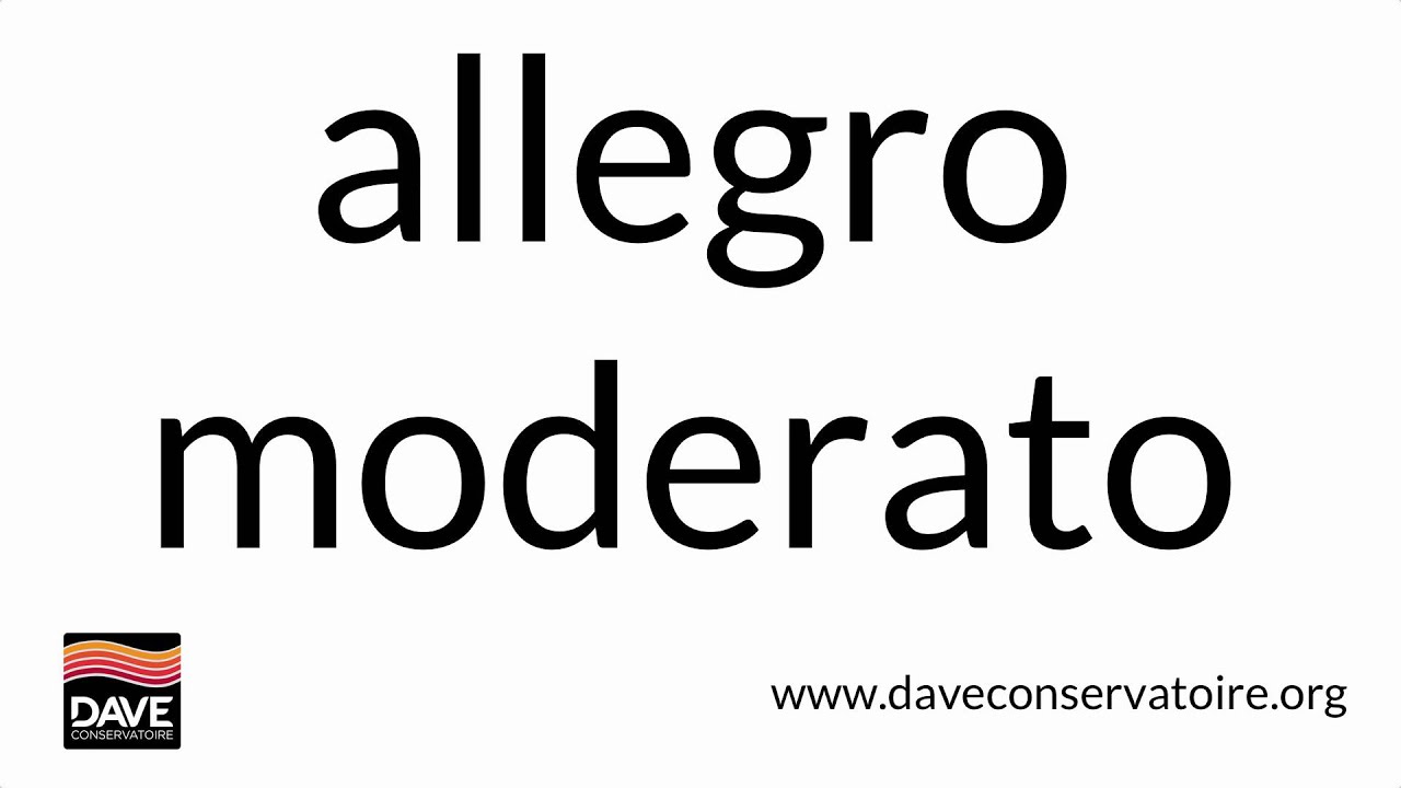 Allegro Moderato | Dave Defines - YouTube
