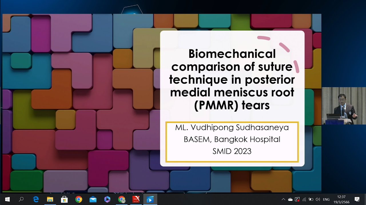 Biomechanical comparison of suture technique in Posterior Medial ...