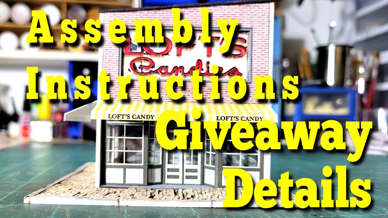 Loft Candies New HO Scale Kit From Bar Mills Scale Model Works - YouTube