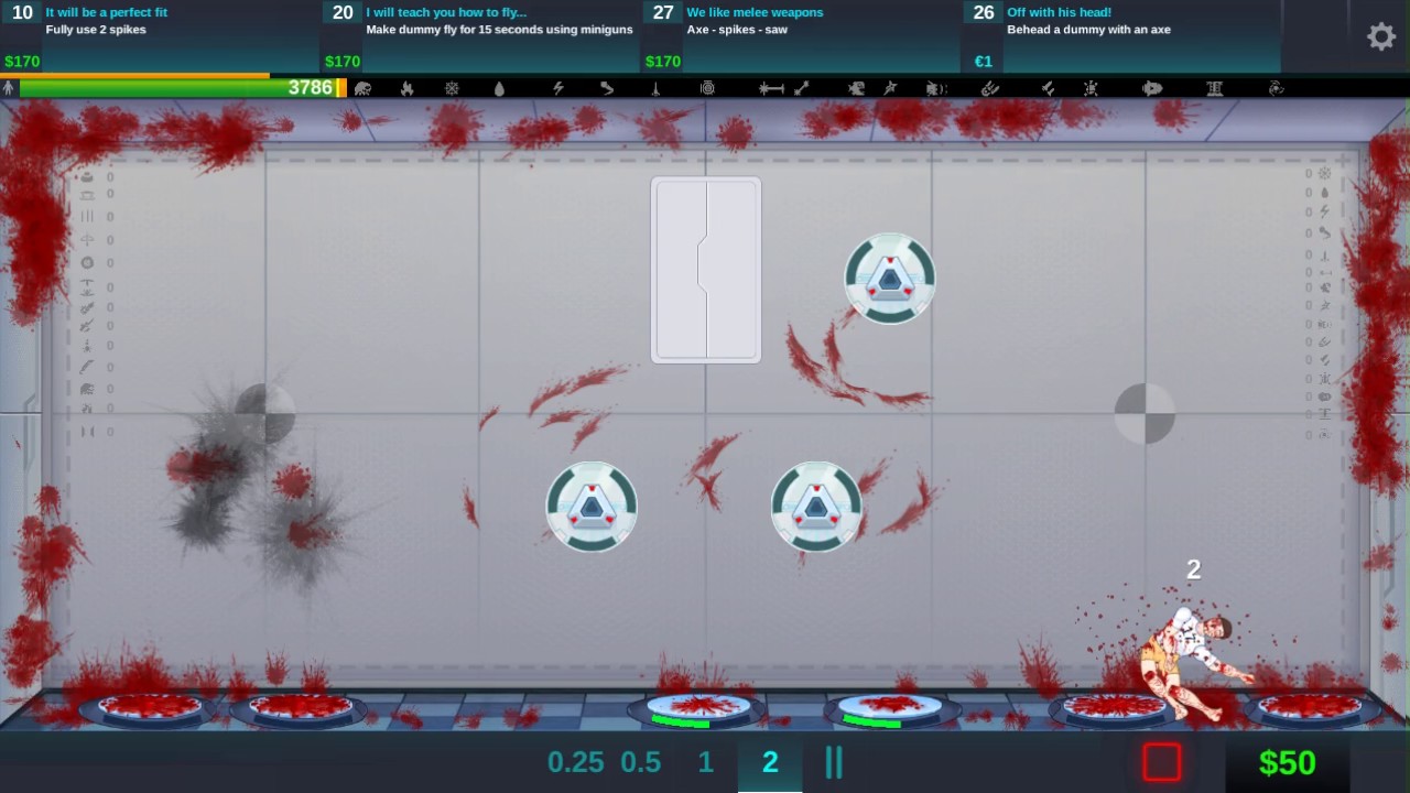 So many weapons to choose from! | Happy room part 2 (100th video) - YouTube