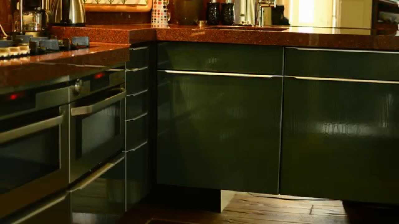 Handmade Floating Kitchen handbuild granite tiles countertop and ...