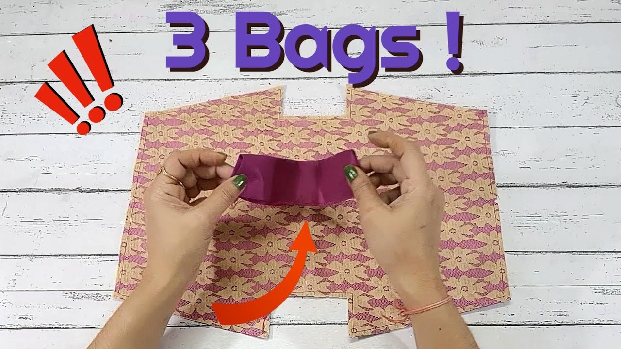 3 Practical Regular Use Bags | Quick and Easy To Make at Home - YouTube