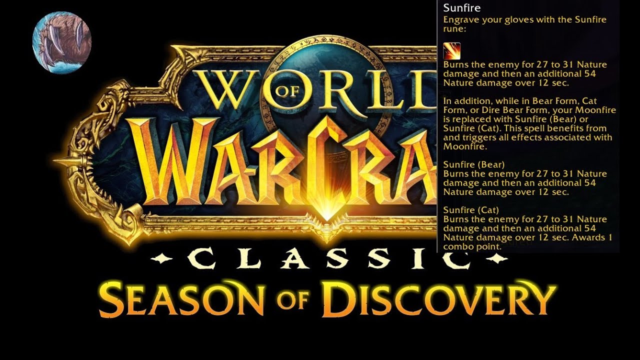 How to get the Rune of the Sun for Druid Sunfire in WoW Classic SoD ...