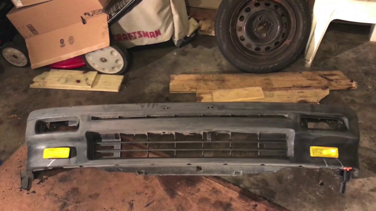 Installing Wagovan Front Bumper and Ebay Fog Lights on Honda Civic EF ...