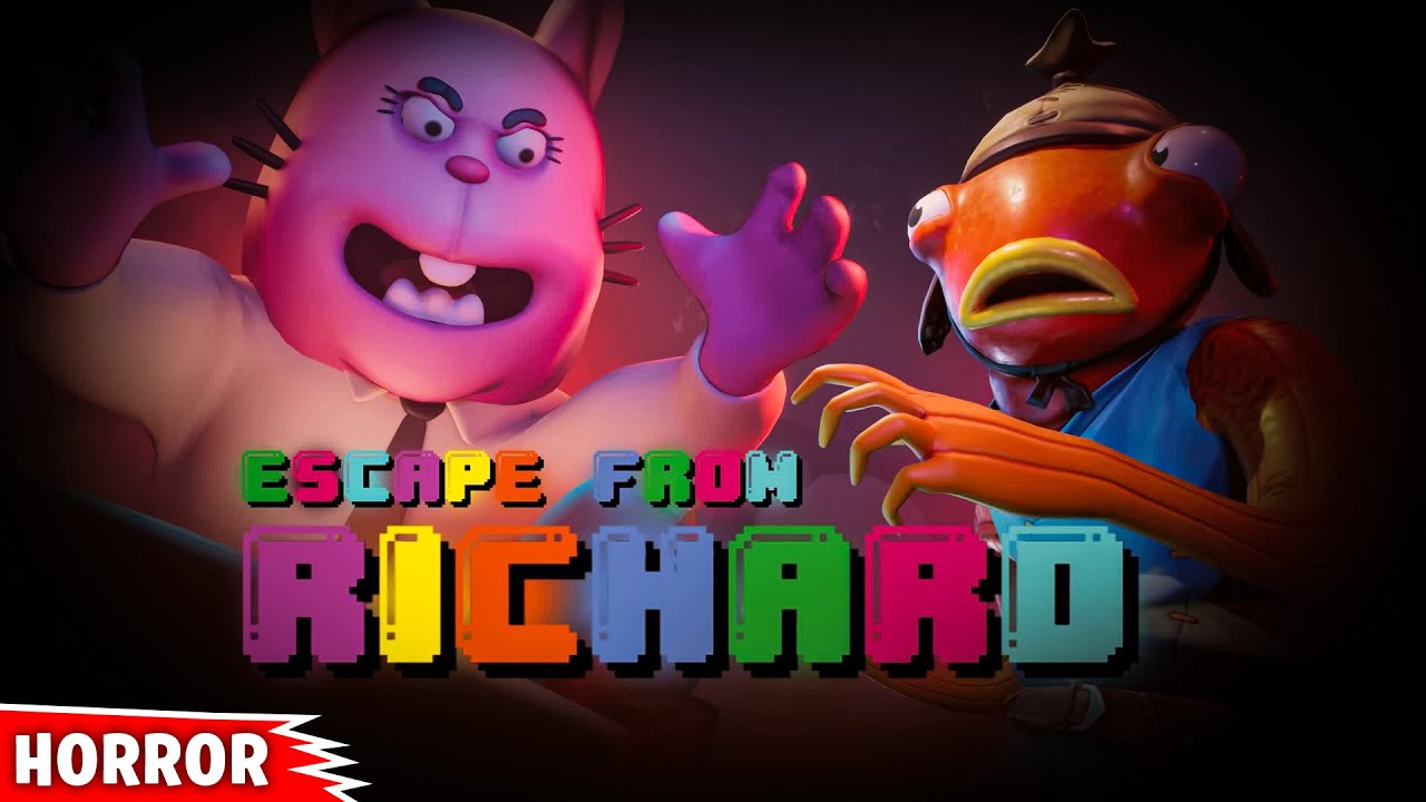 ESCAPE FROM RICHARD HORROR FORTNITE (TUTORIAL) Seanify - YouTube