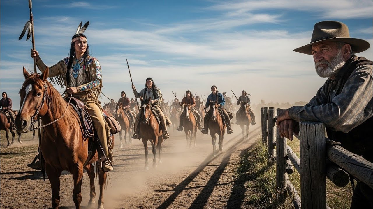 Forgotten Cowboy Saved Apache Child Years Later She Returned as a ...