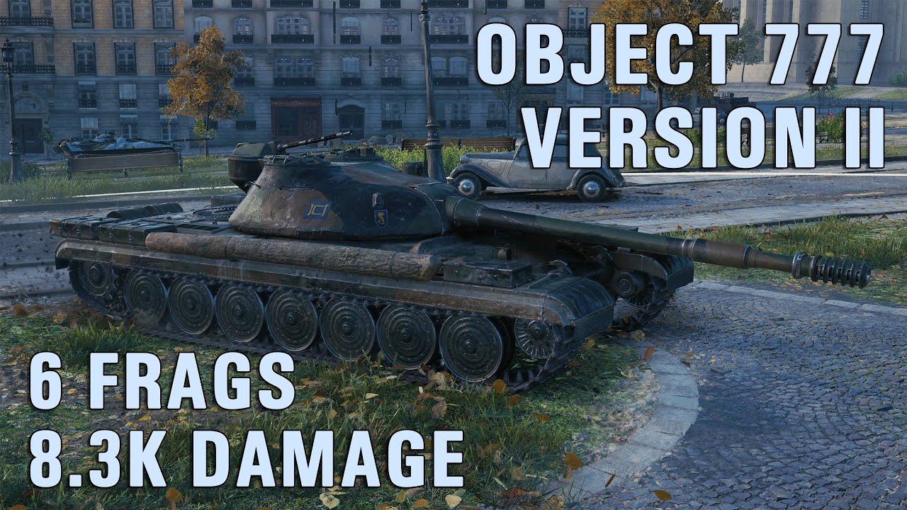 Object 777 Version II WoT – 6 Kills, 8.3 Damage | World of Tanks ...