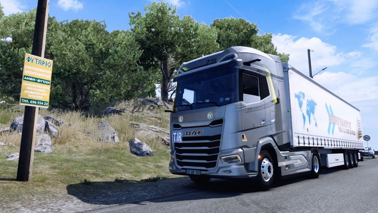 DAF XG 2025 EURO TRUCK SİMULATOR 2 POV DRİVE GAMEPLAY 4K ETS2 1.53 ...