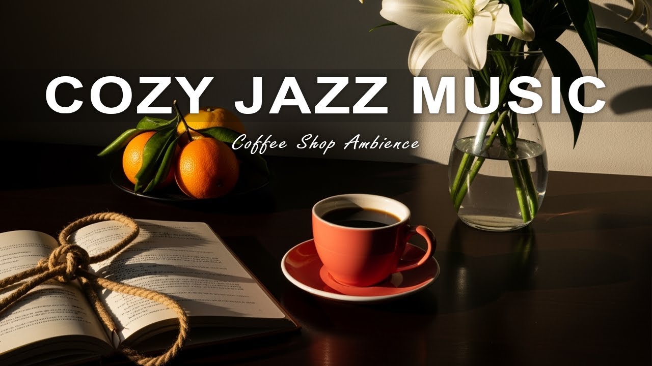Cozy Jazz Music 🎼 Coffee Shop Ambiance - Positive Bossa Nova Piano ...