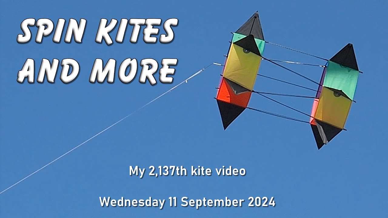 Spin kites and more - YouTube