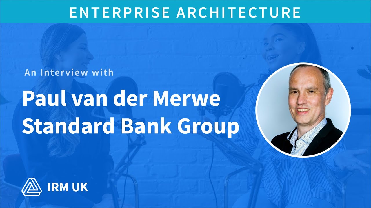 EABPM 2022: Paul van der Merwe, Head of Enterprise Architecture ...