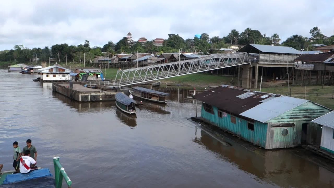 Day 2 Arriving in Pebas Amazon Boat Santa Rosa to Iquitos Peru 1 - YouTube