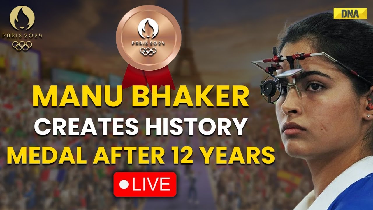Paris Olympics 2024 India: Manu Bhaker Creates History, Wins Bronze ...