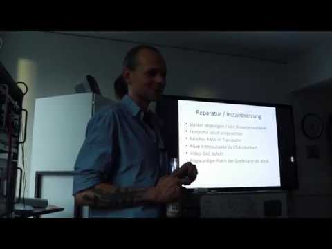 Atari Transputer ATW-800: Reparatur und Demonstration - YouTube