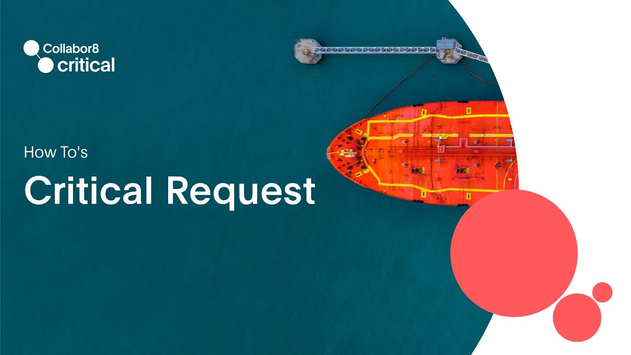 How To Submit a Critical Material Request - YouTube
