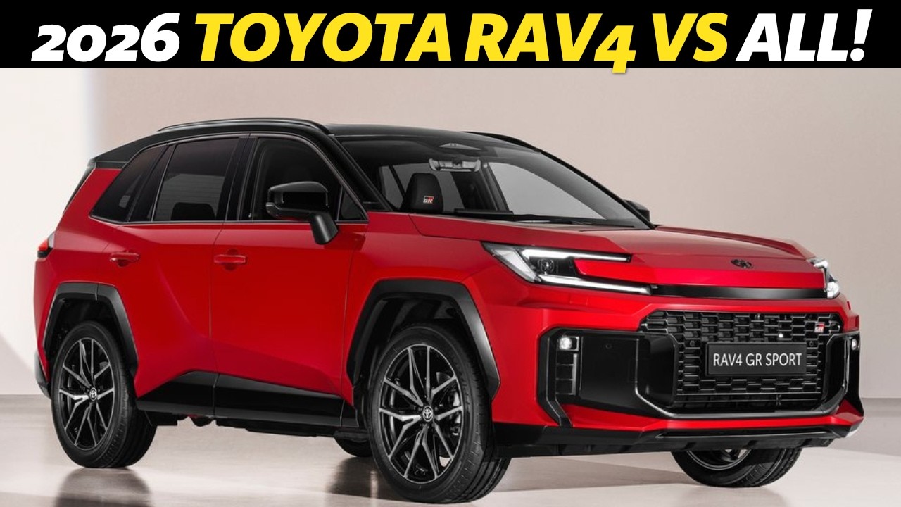 New 2026 RAV4 vs Main Competitors: Best Family SUV for USA & Europe ...