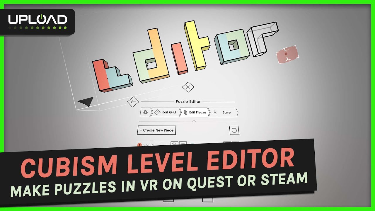 Cubism Level Editor: Share Puzzles Made In VR - YouTube