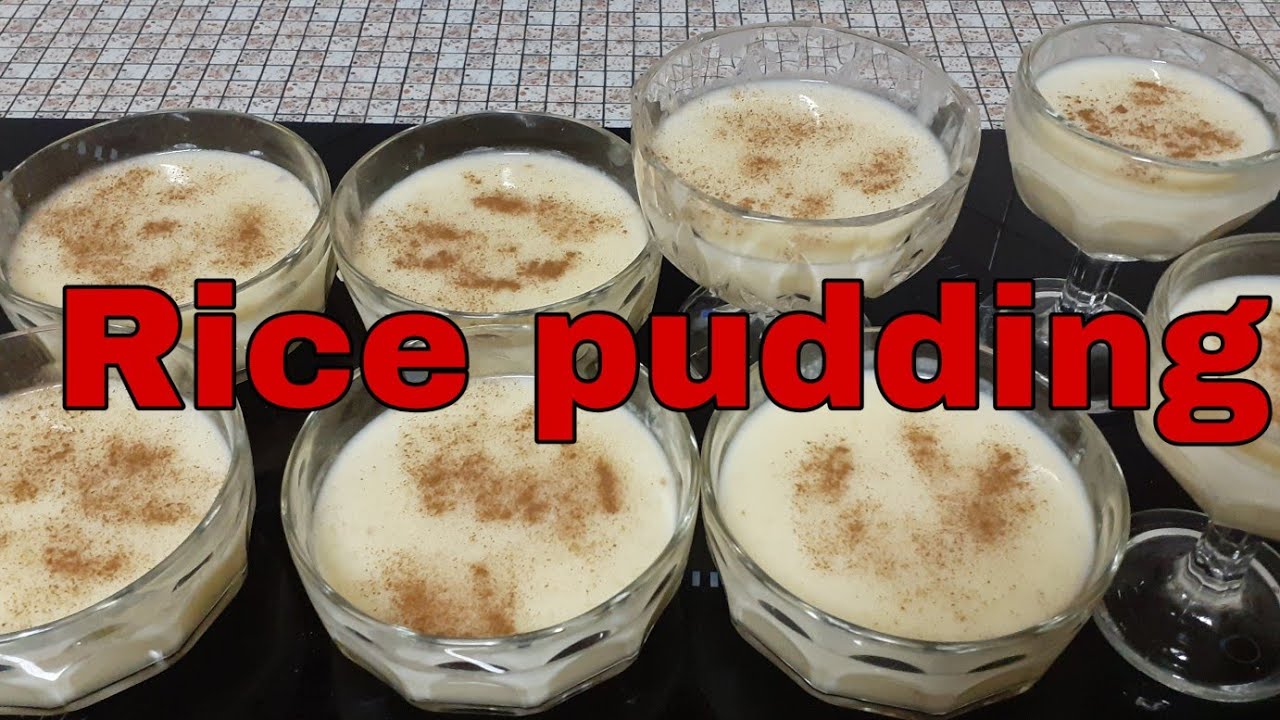 How to make rice pudding - YouTube