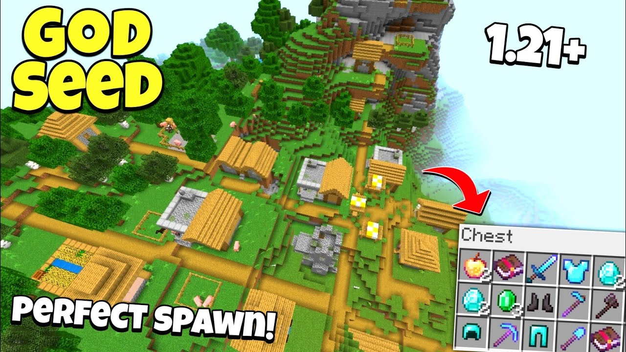BEST (GOD SEED) Minecraft 1.21 Seeds for Bedrock & PE – INSANE World ...