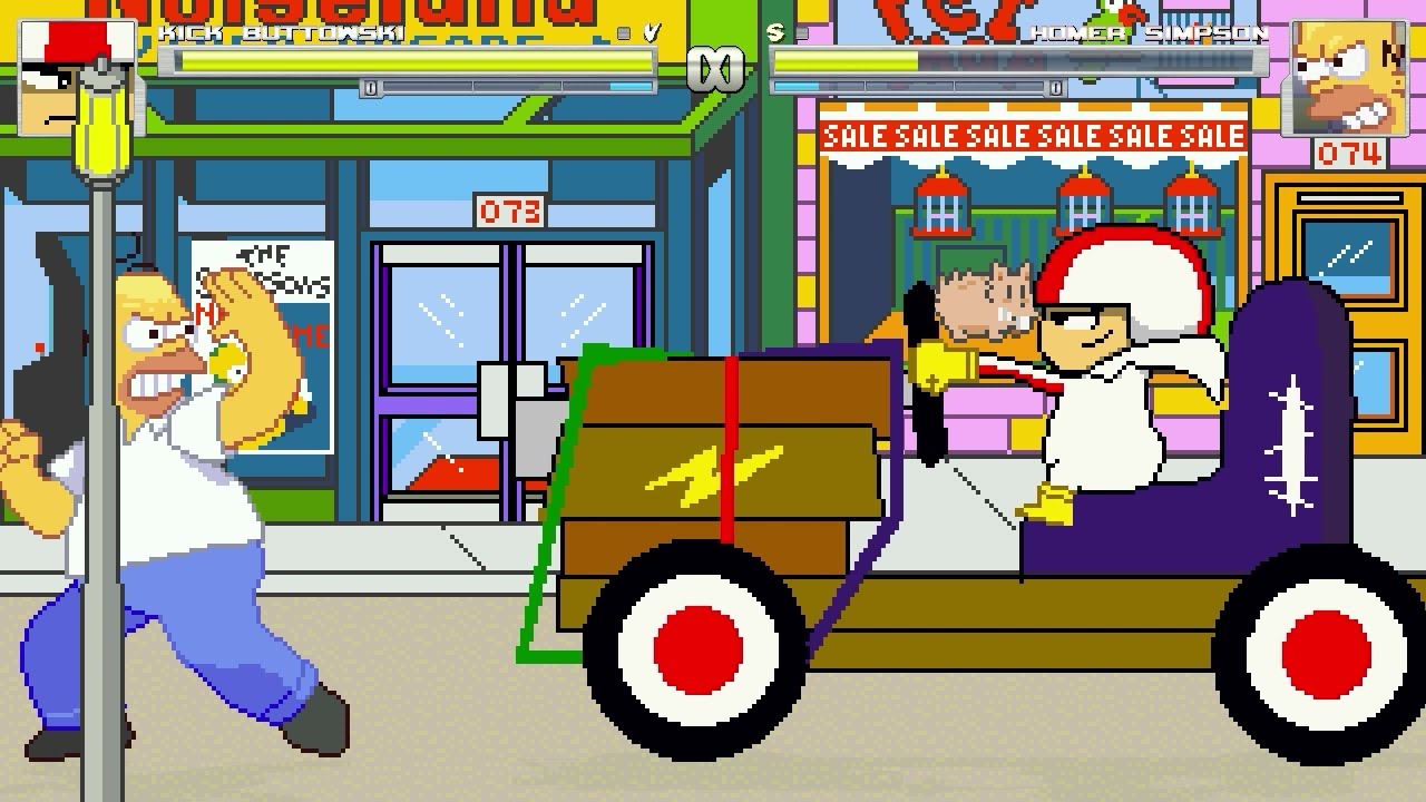 AN Mugen Request #2009: Kick Buttowski VS Homer Simpson - YouTube
