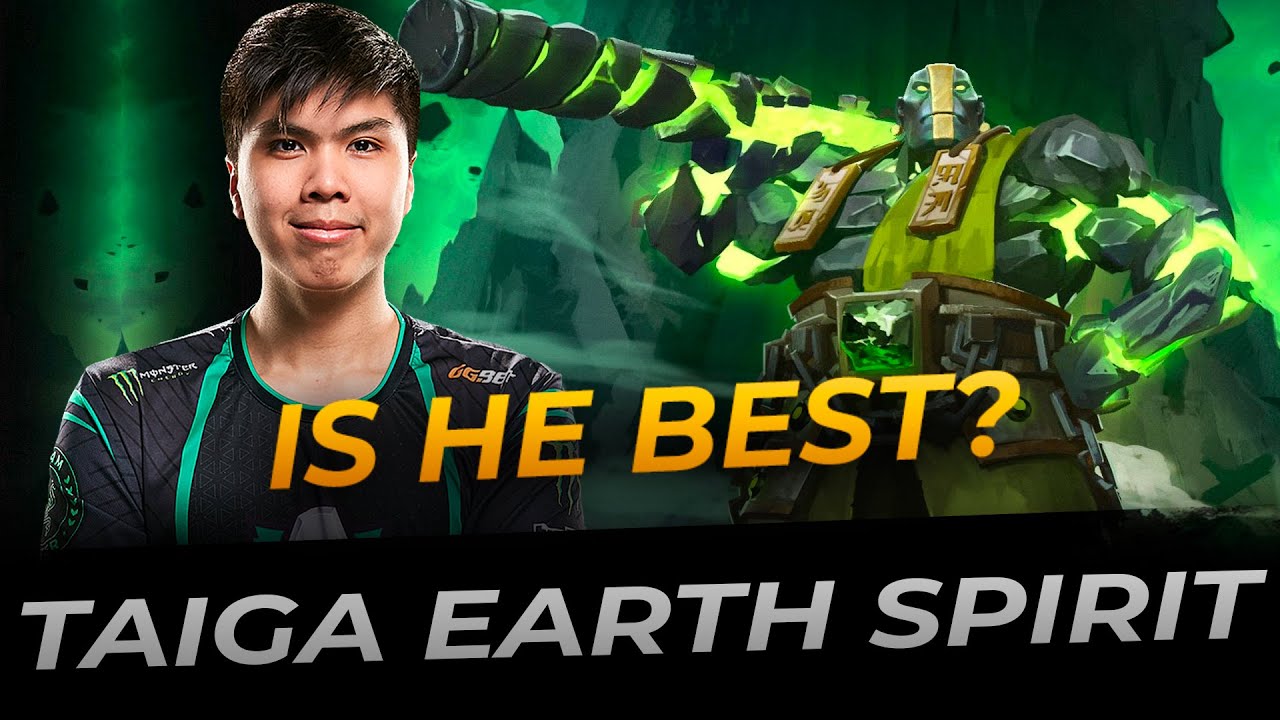 How to Earth Spirit by Taiga | Full Gameplay Dota 2 Replay - YouTube