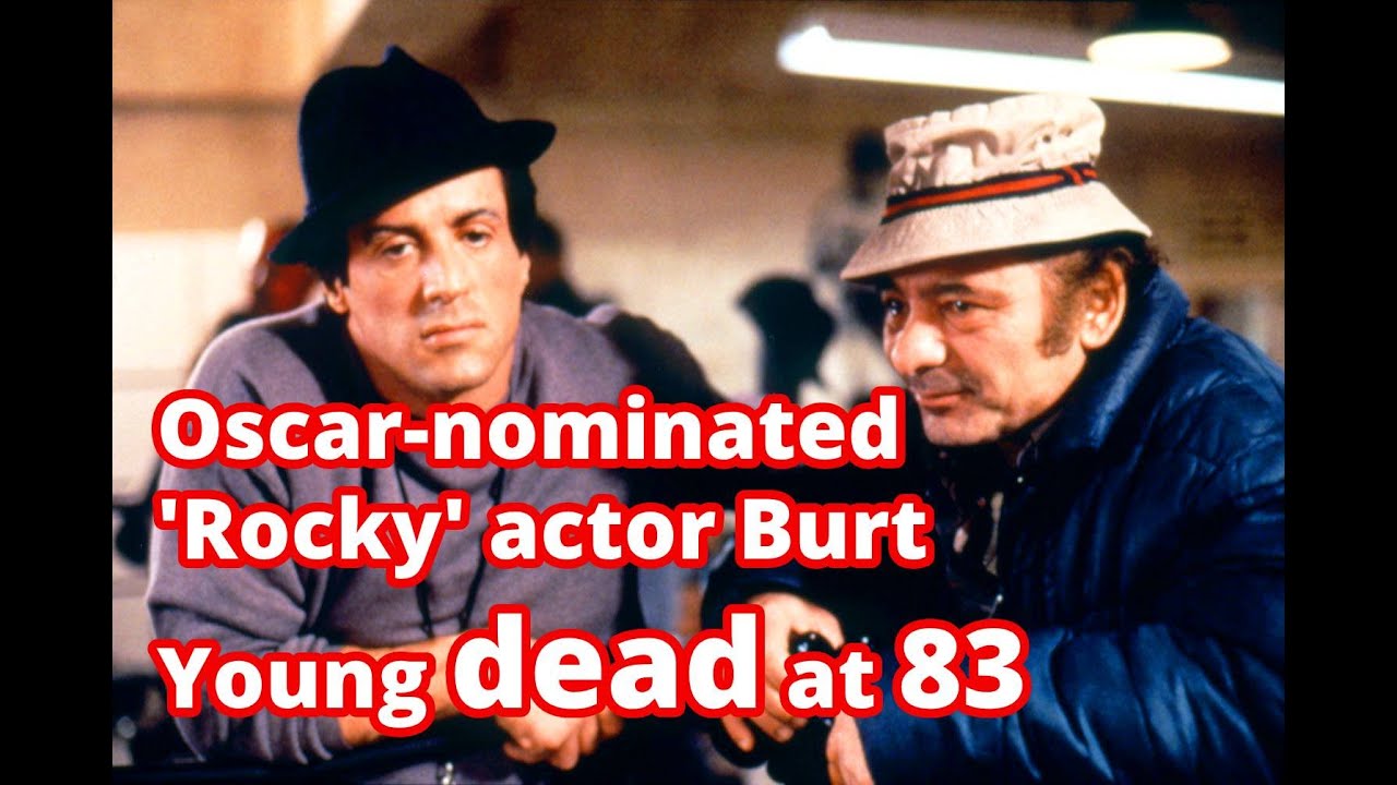 Oscar-nominated 'Rocky' actor Burt Young dead at 83 - YouTube