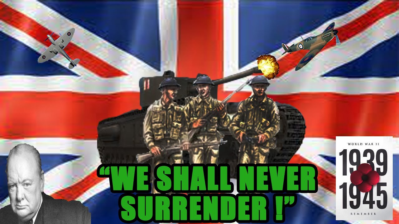 We Shall Never Surrender Animation - YouTube