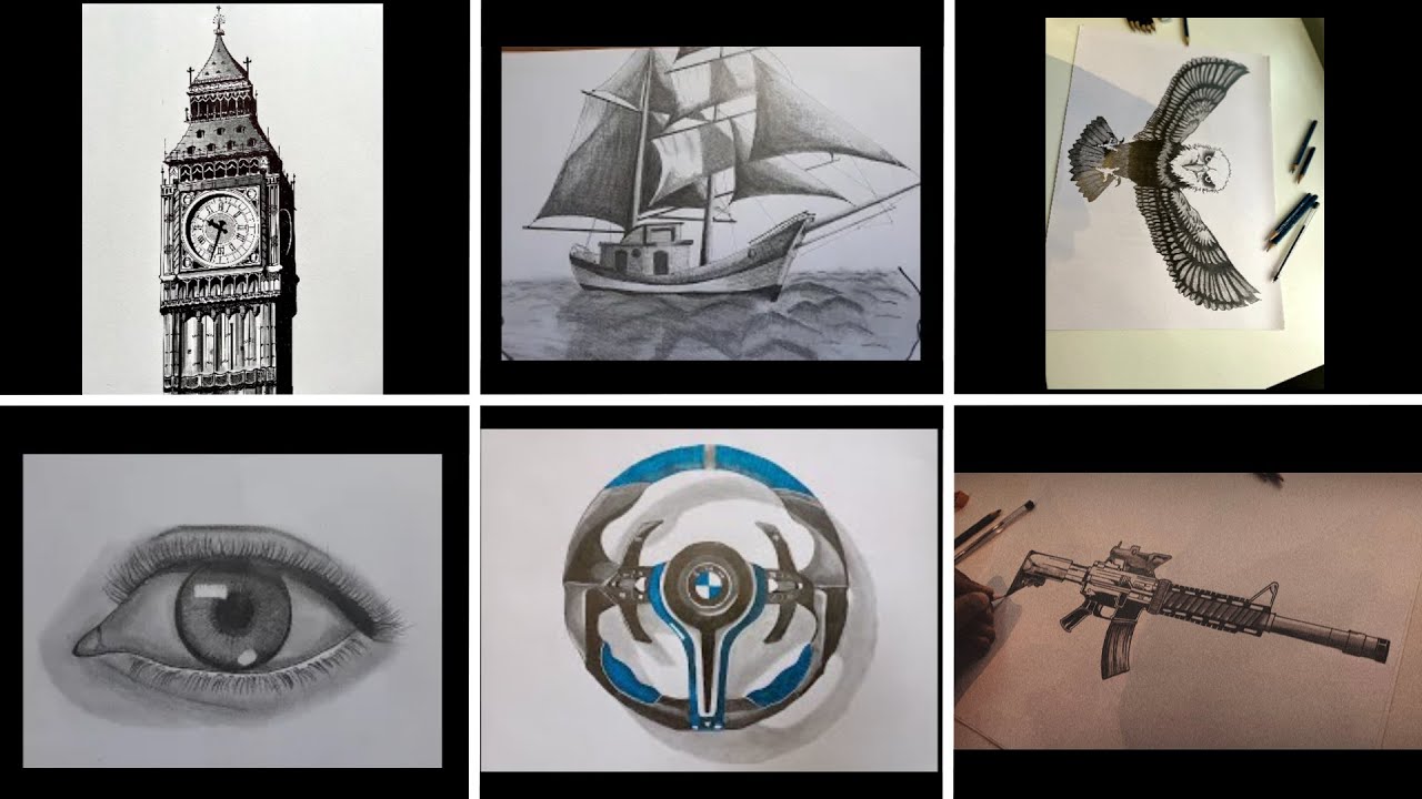 My best drawings of all time😱😱 - YouTube