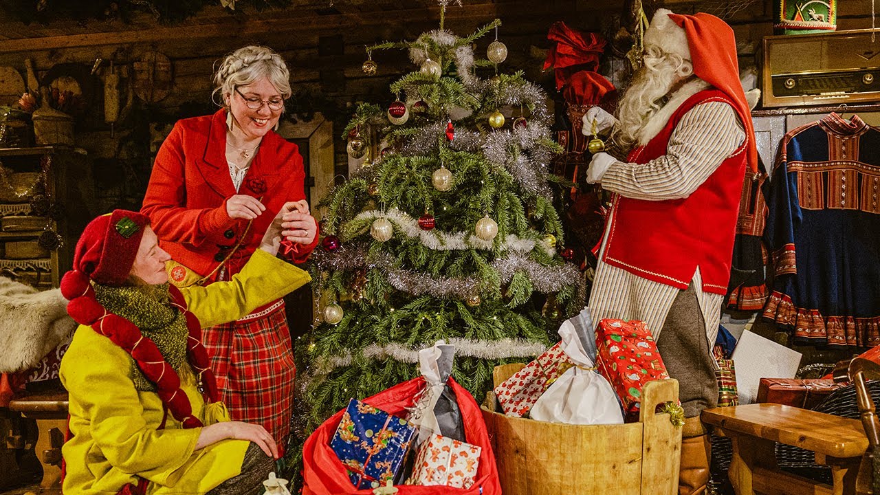 (PRIVATE) MEET SANTA CLAUS and MRS. CLAUS in a SECRET HIDEAWAY in LEVI ...
