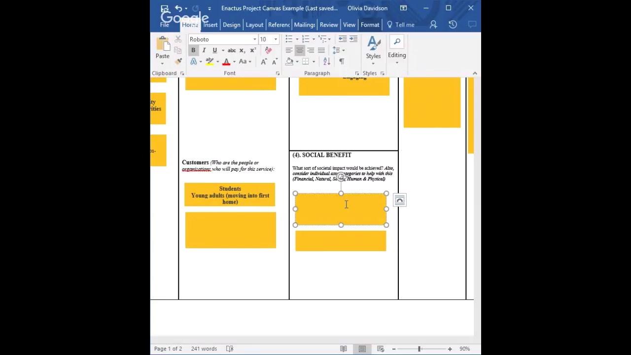 Enactus Project Canvas Explained - YouTube