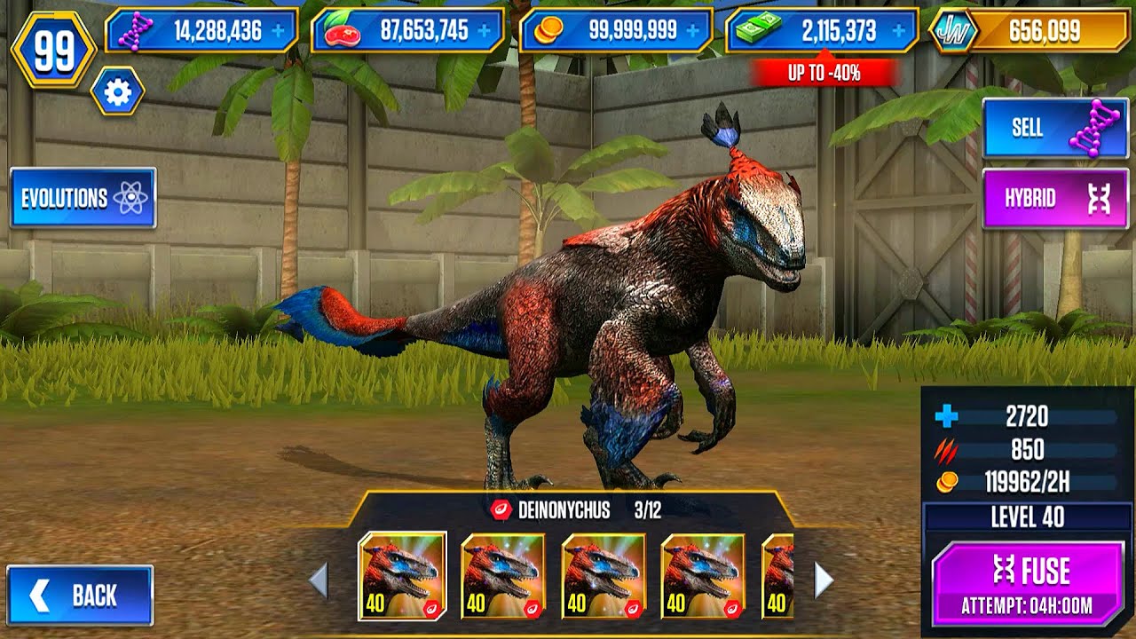 UNLOCK DEINONYCHUS VS ALBERTOSAURUS VS SCORPIOS REX MAX LEVEL 40 | HT ...