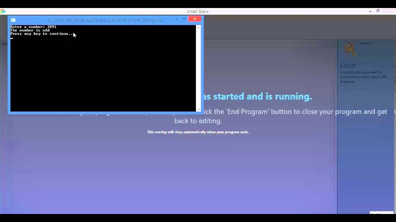 06 Odd, Even, and Remainders (Small Basic Tutorial) - YouTube