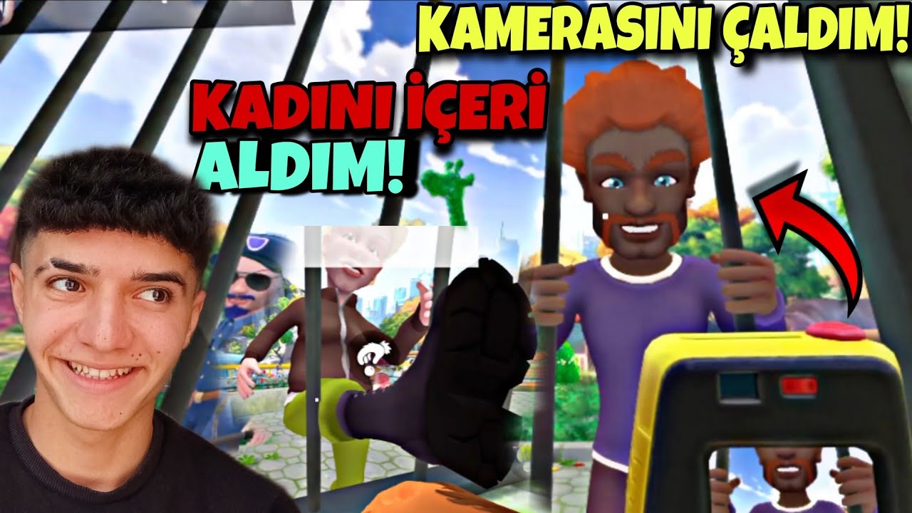 MAYMUN OLMAK! KADINI İÇERİ ALIP KARIM YAPTIM! ZİYARETÇİ"NİN KAMERASINI ...