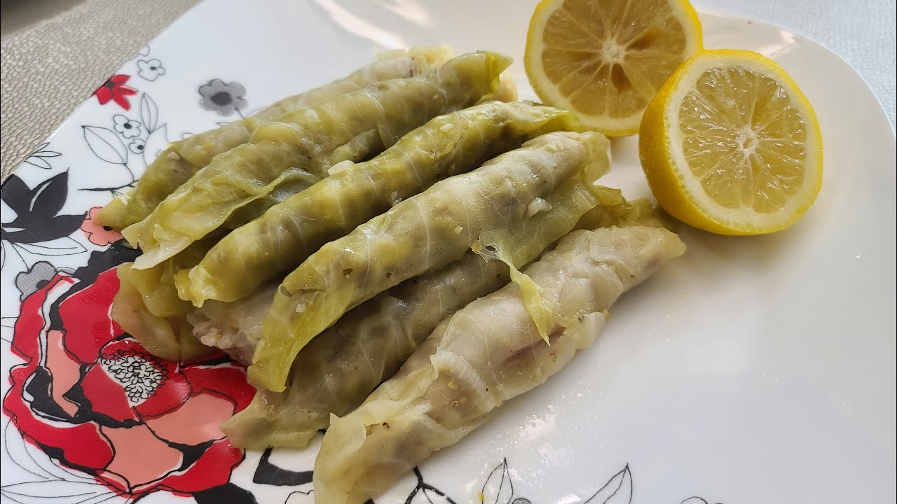 DELICIOUS MALFOUF RECIPE / Palestinian stuffed cabbage rolls / Easy ...