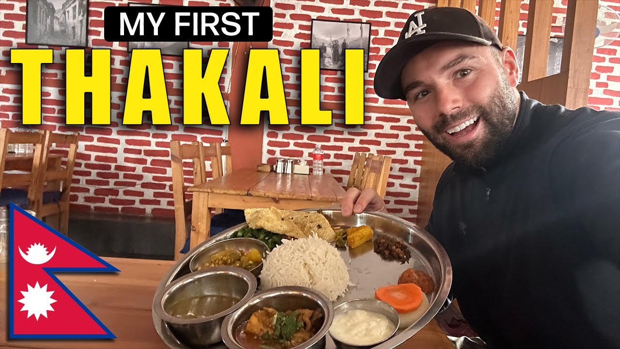 Trying my First Thakali in Nepal (OMG!) 🇳🇵 - YouTube
