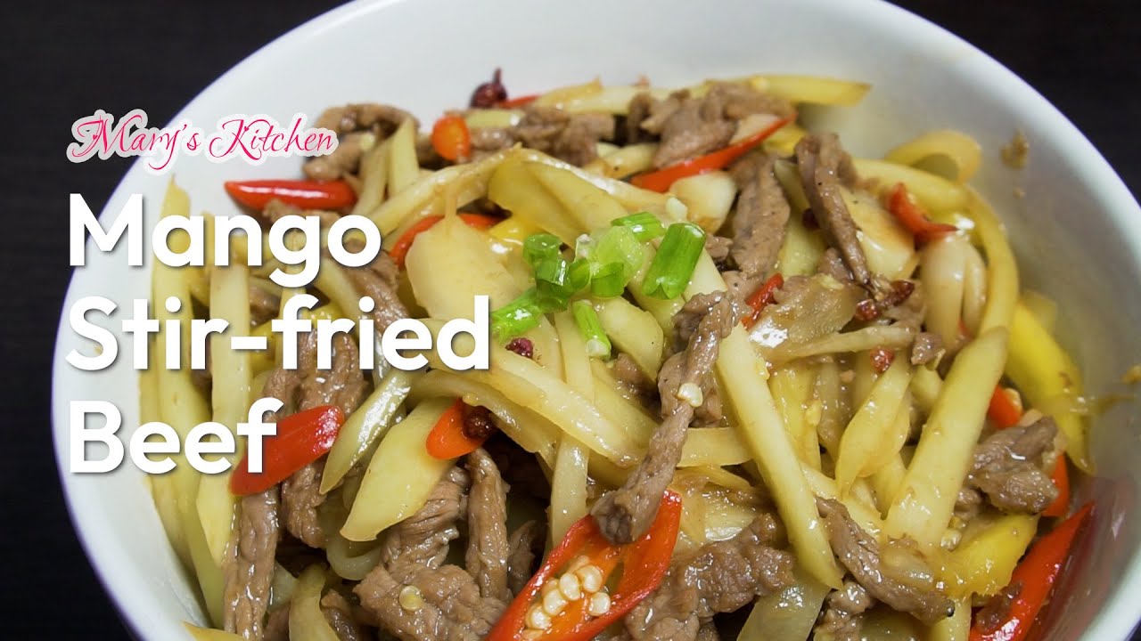 Ultimate Guide to the BEST Summer Recipe! 🌞 Spicy Mango Beef in 10 Min ...